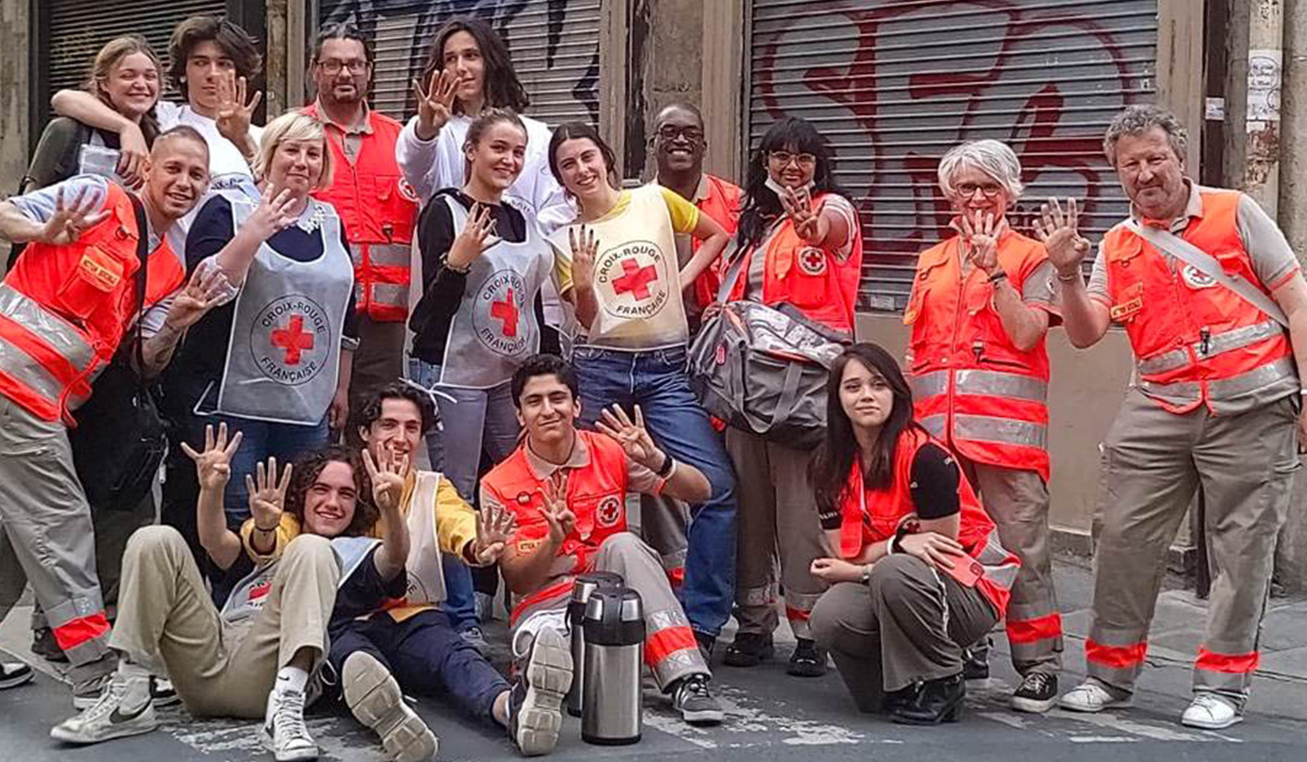 Maraudes avec la Croix Rouge française - Enseignement catholique de Paris